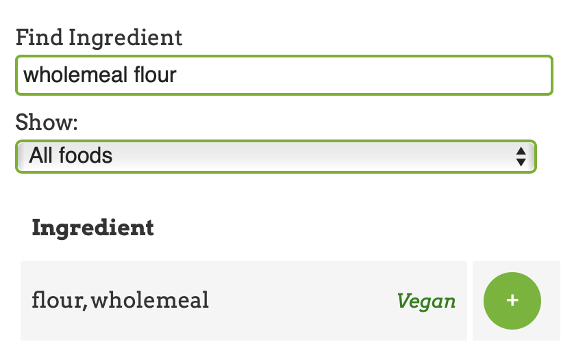 Getting Started with Recipes - The Nutrition Program - Student user guide